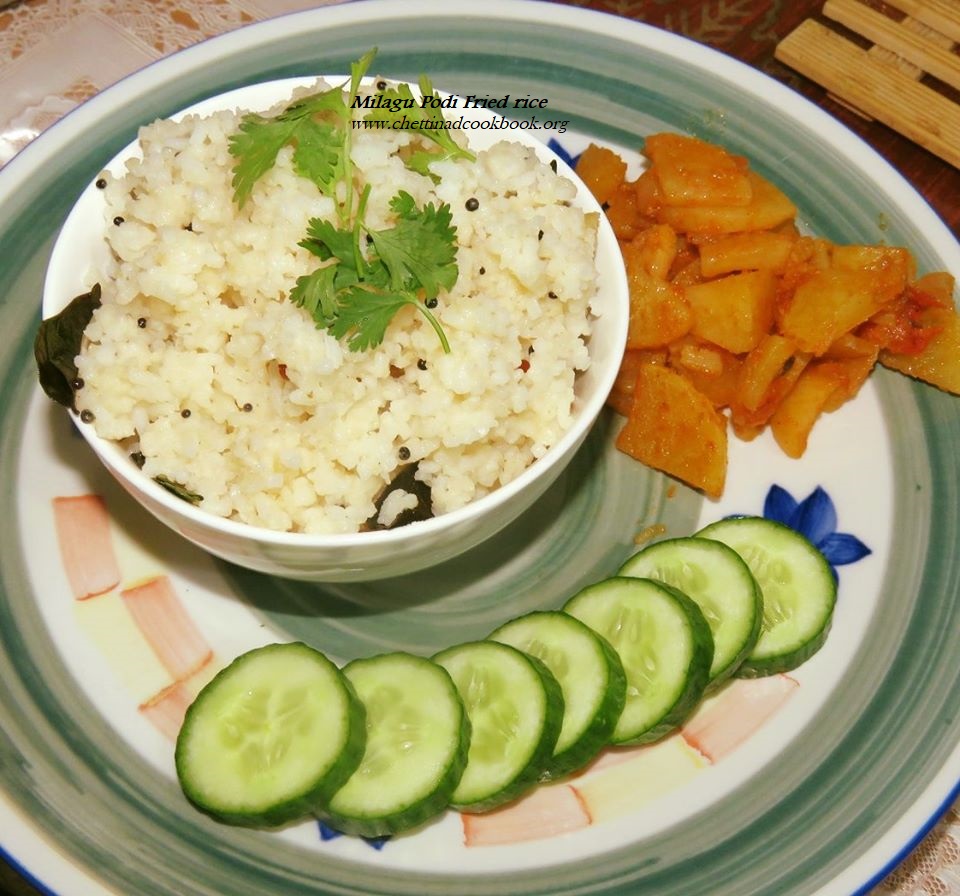 Milagu Podi Rice – Chettinad Cookbook – Learn and Serve